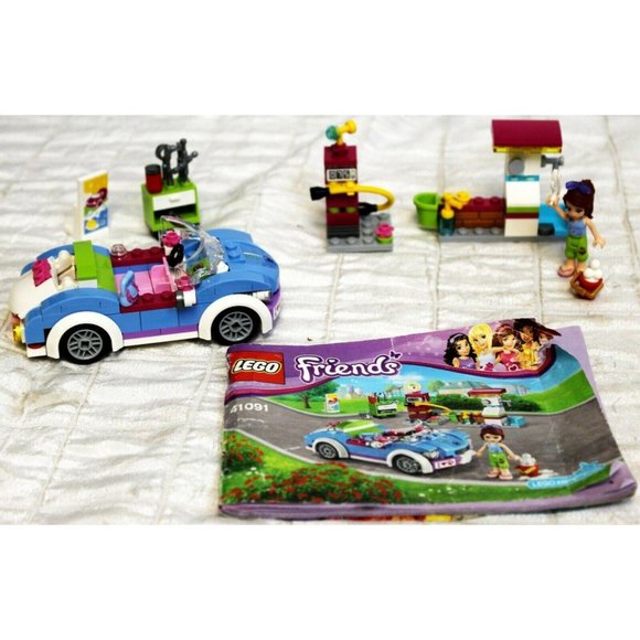 Lego | Toys | Lego Pack Friends Mias Roadster 491 Car Set Gas Station ...